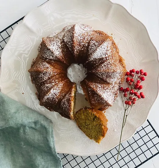Queque yogurt, limón y semillas de amapolas - Loretta Cocina